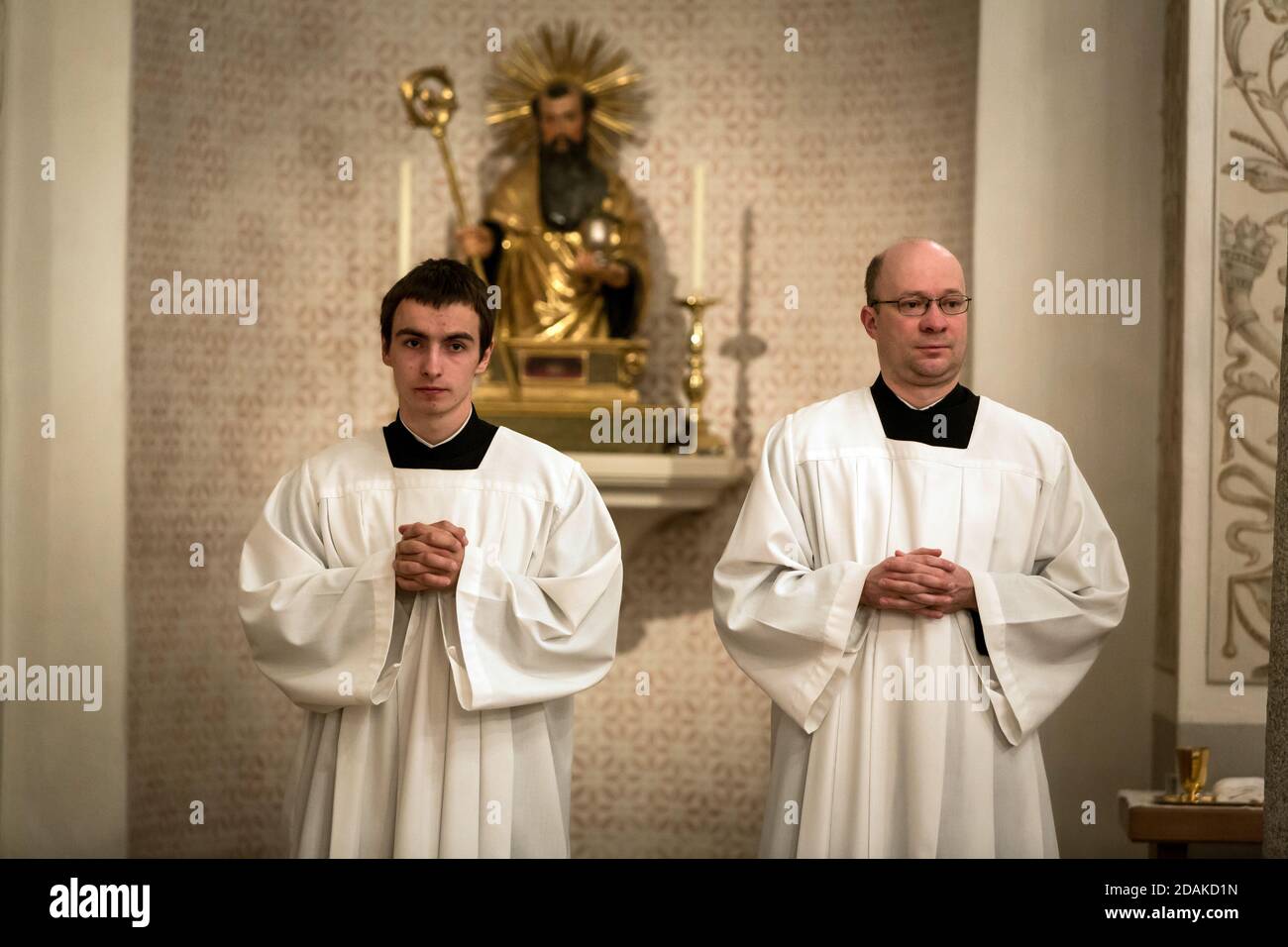 Brother Morezi lives and works as a monk in the Benedictine monastery ...