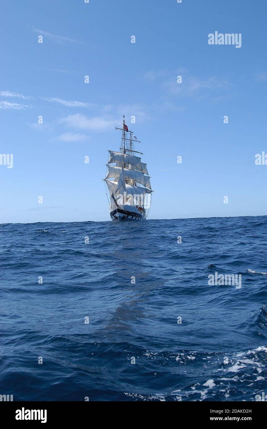The Prince William ,a square-rigged brig, and used as a training ship ...