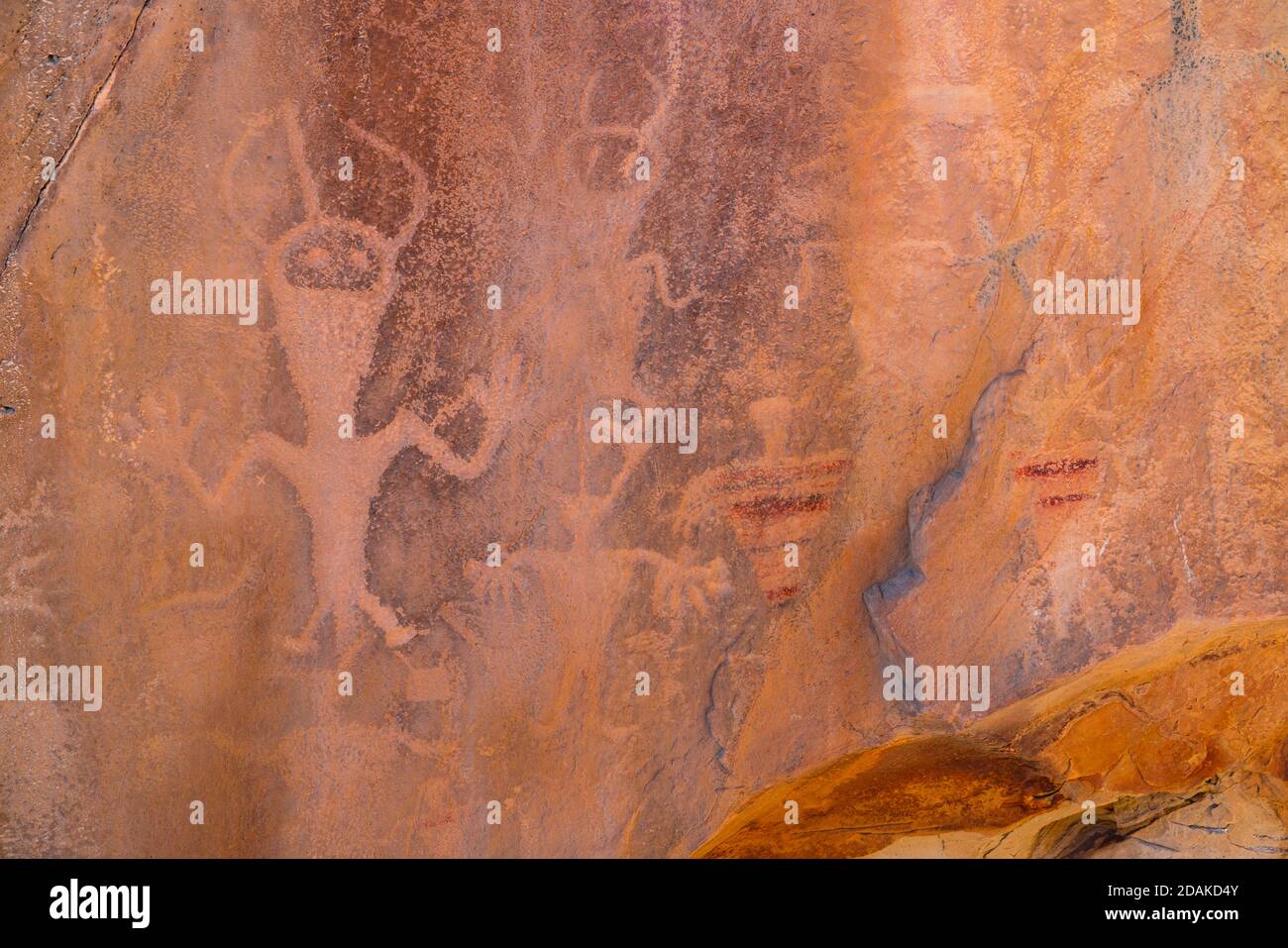 Petroglyphs, Fremont Culture, Dinosaur National Monument, Utah, Usa ...