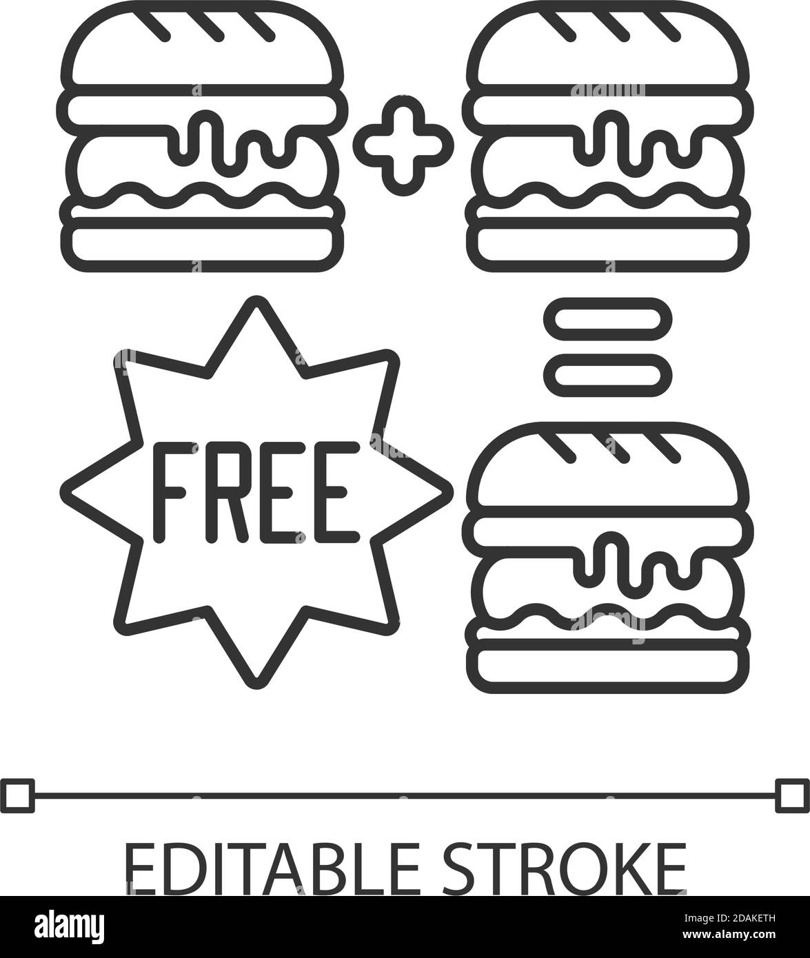 Special offers linear icon Stock Vector Image & Art - Alamy