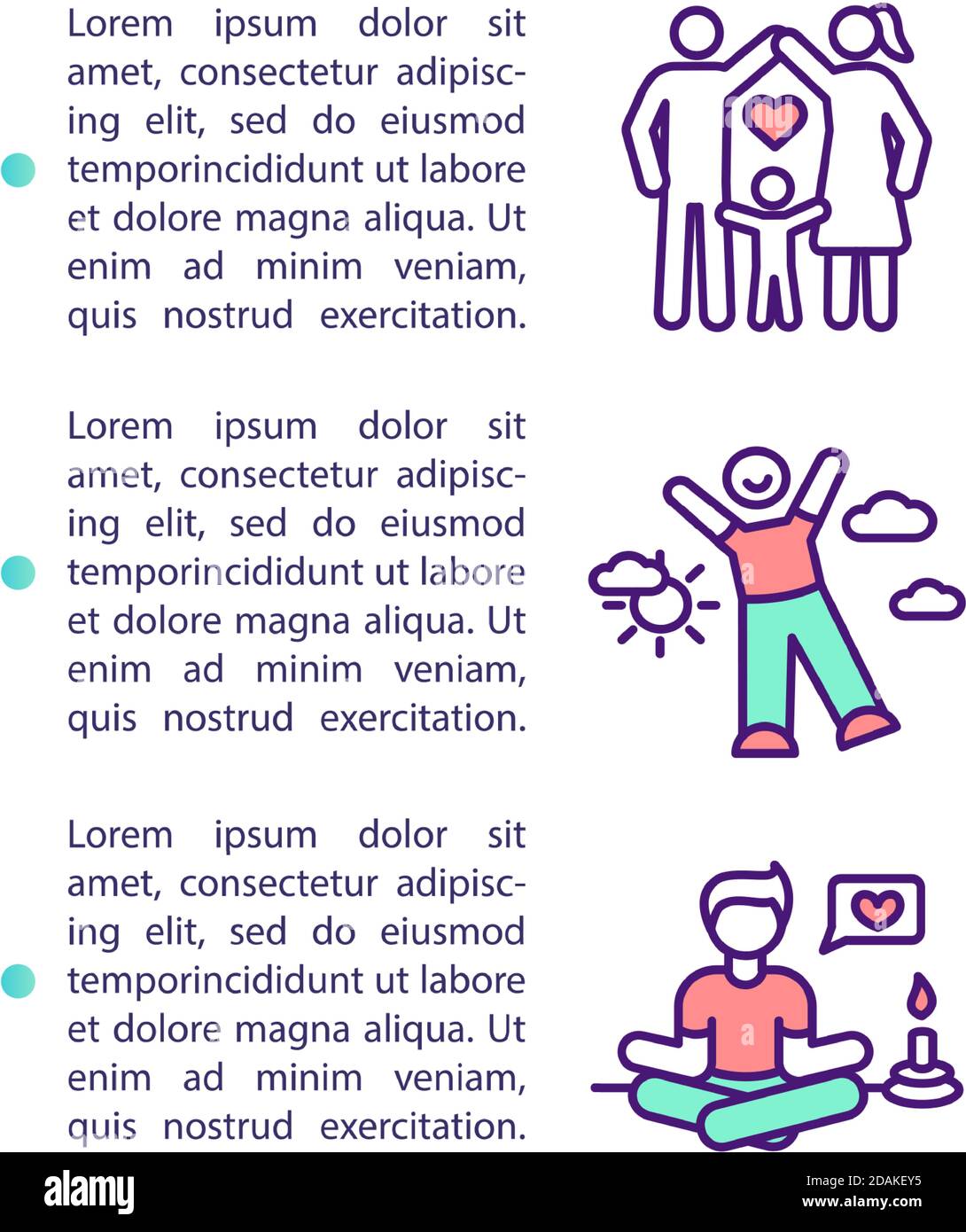 Life quality improvement concept icon with text Stock Vector Image ...