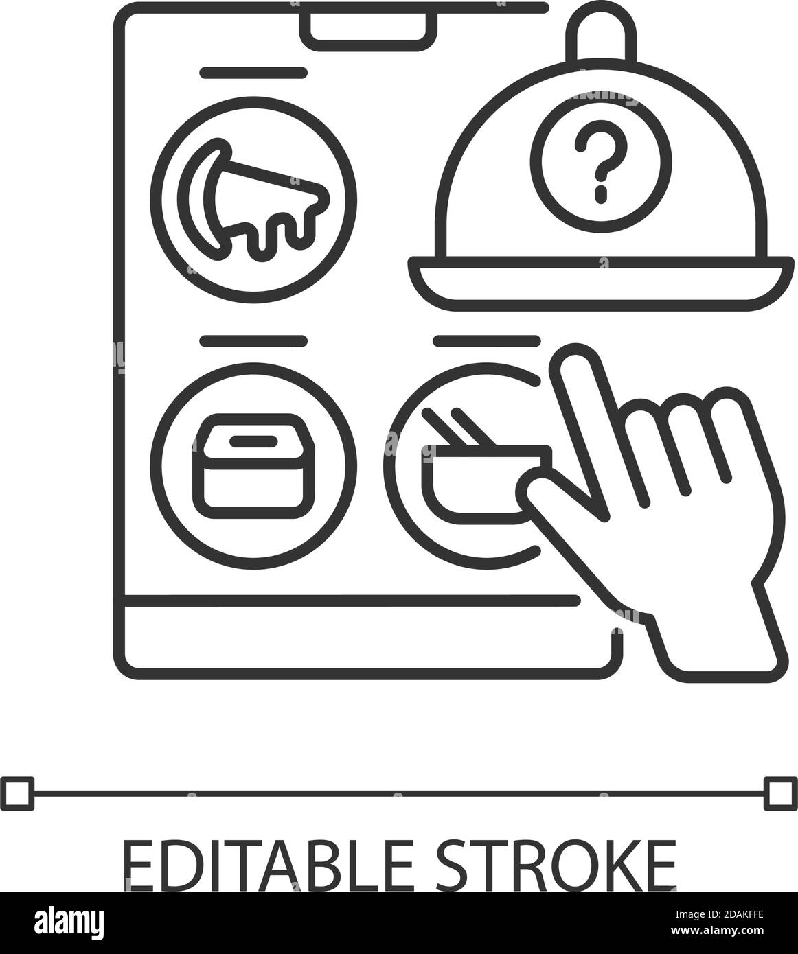 Choosing order Black and White Stock Photos & Images - Alamy