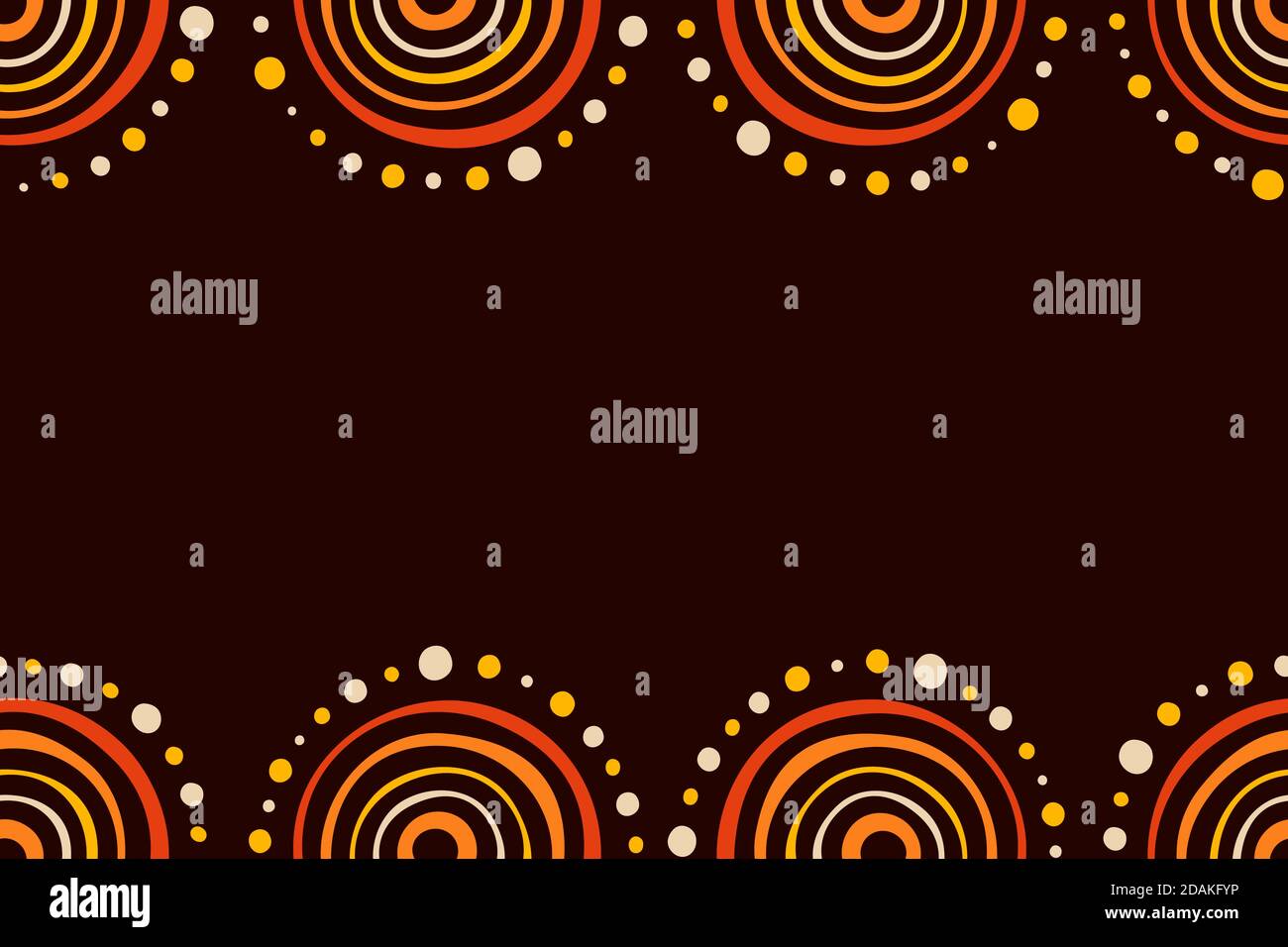 Australian aboriginal art sun Stock Vector Images - Alamy