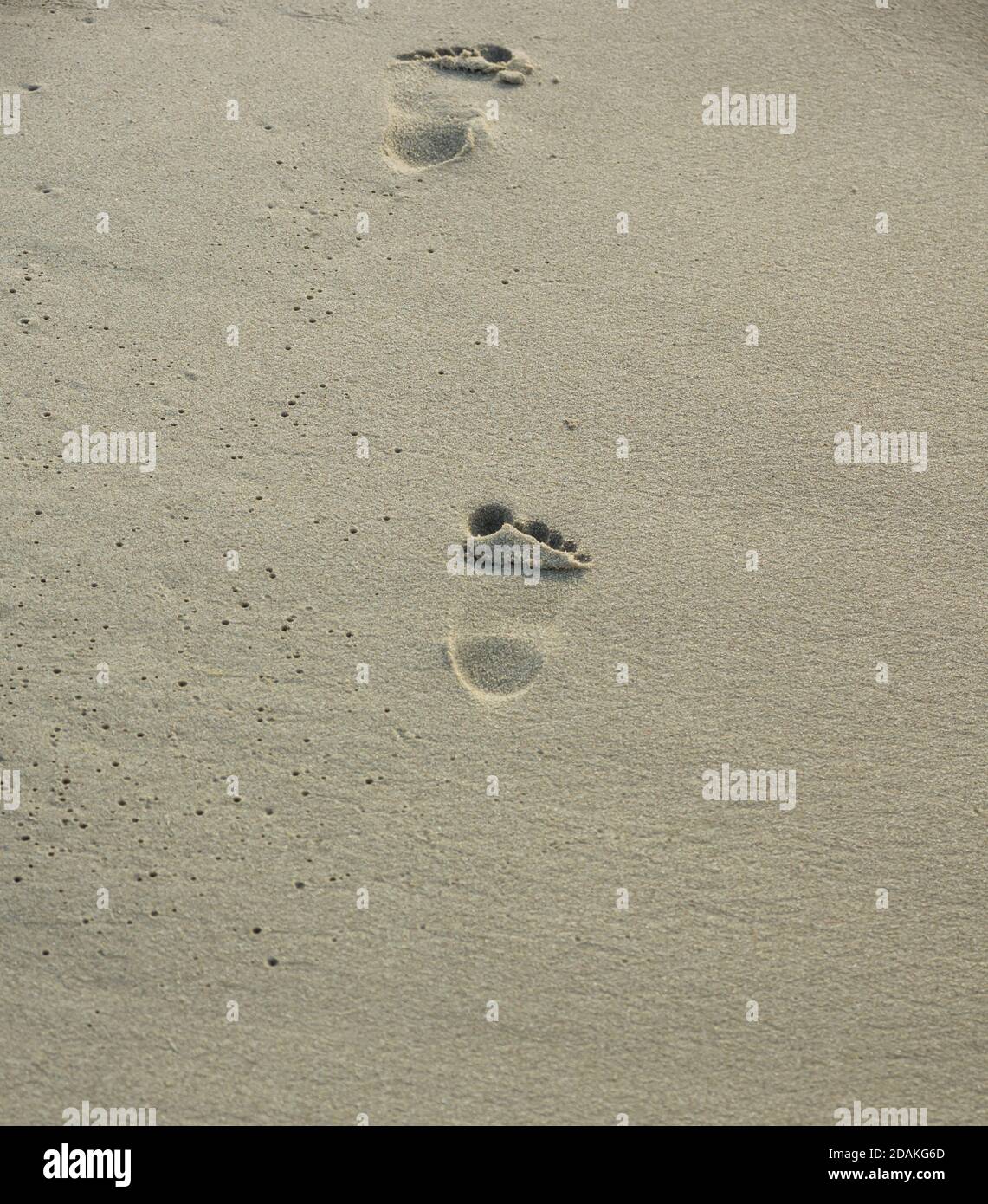 Foot imprints hi-res stock photography and images - Alamy