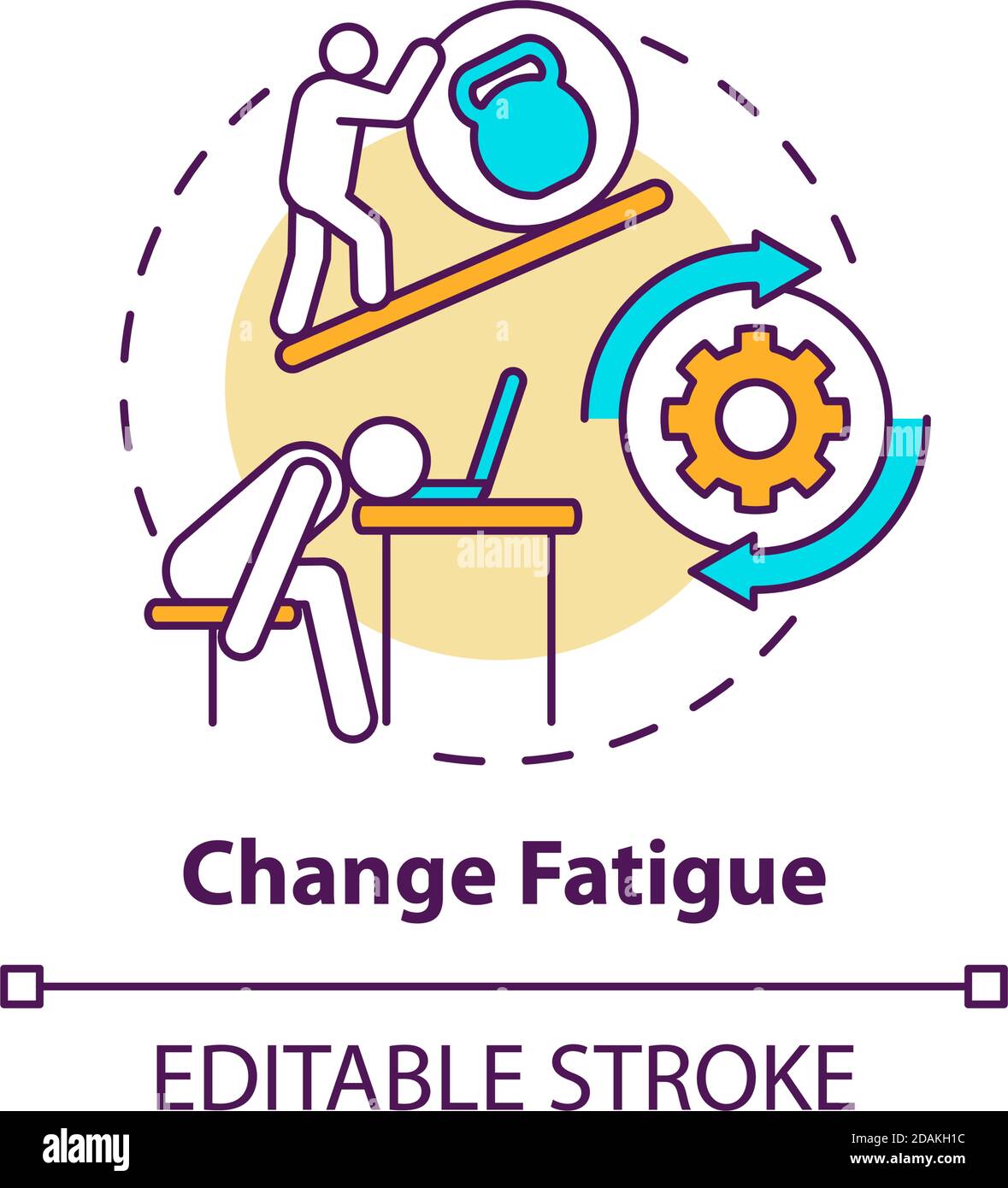 Exhausted general Stock Vector Images - Alamy