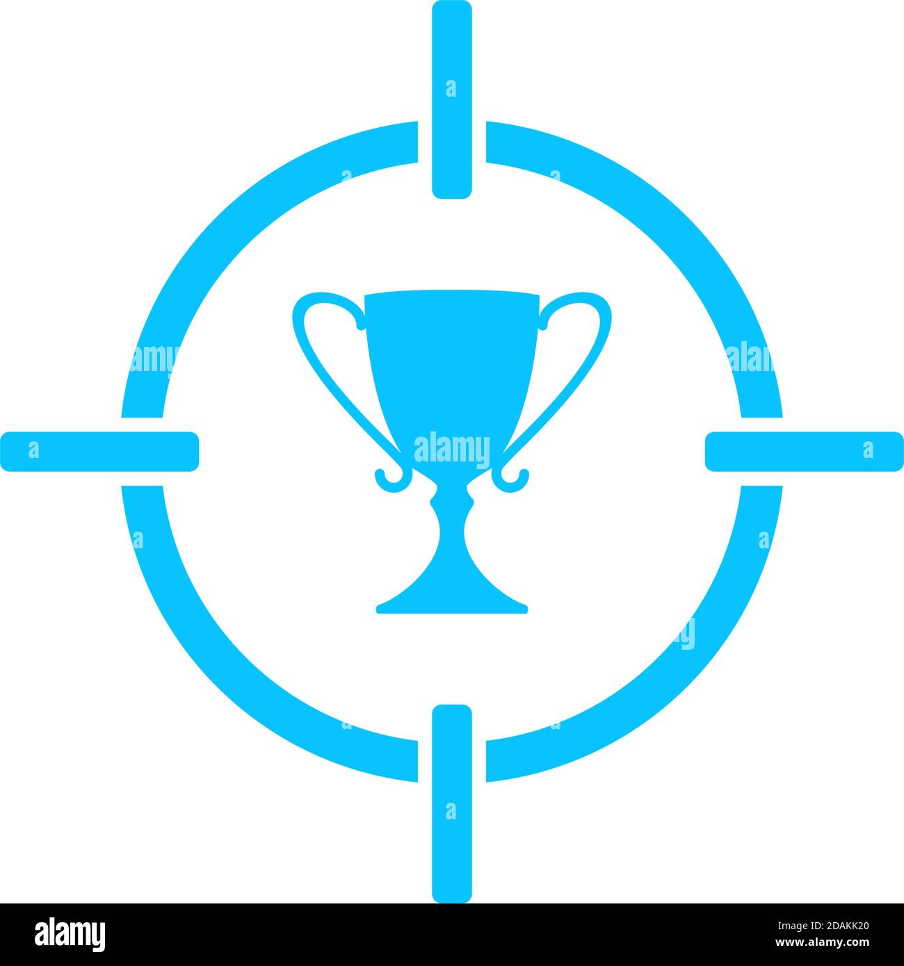 The arrow trophy Stock Vector Images - Alamy