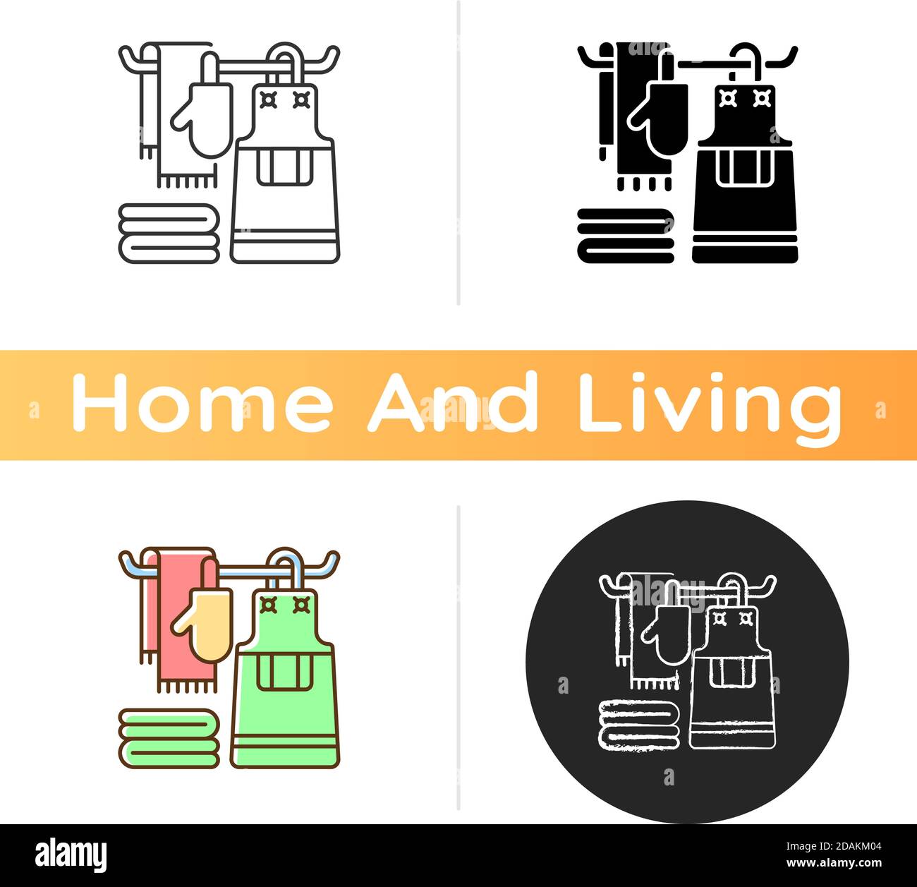 Kitchen linen icon Stock Vector Image & Art - Alamy