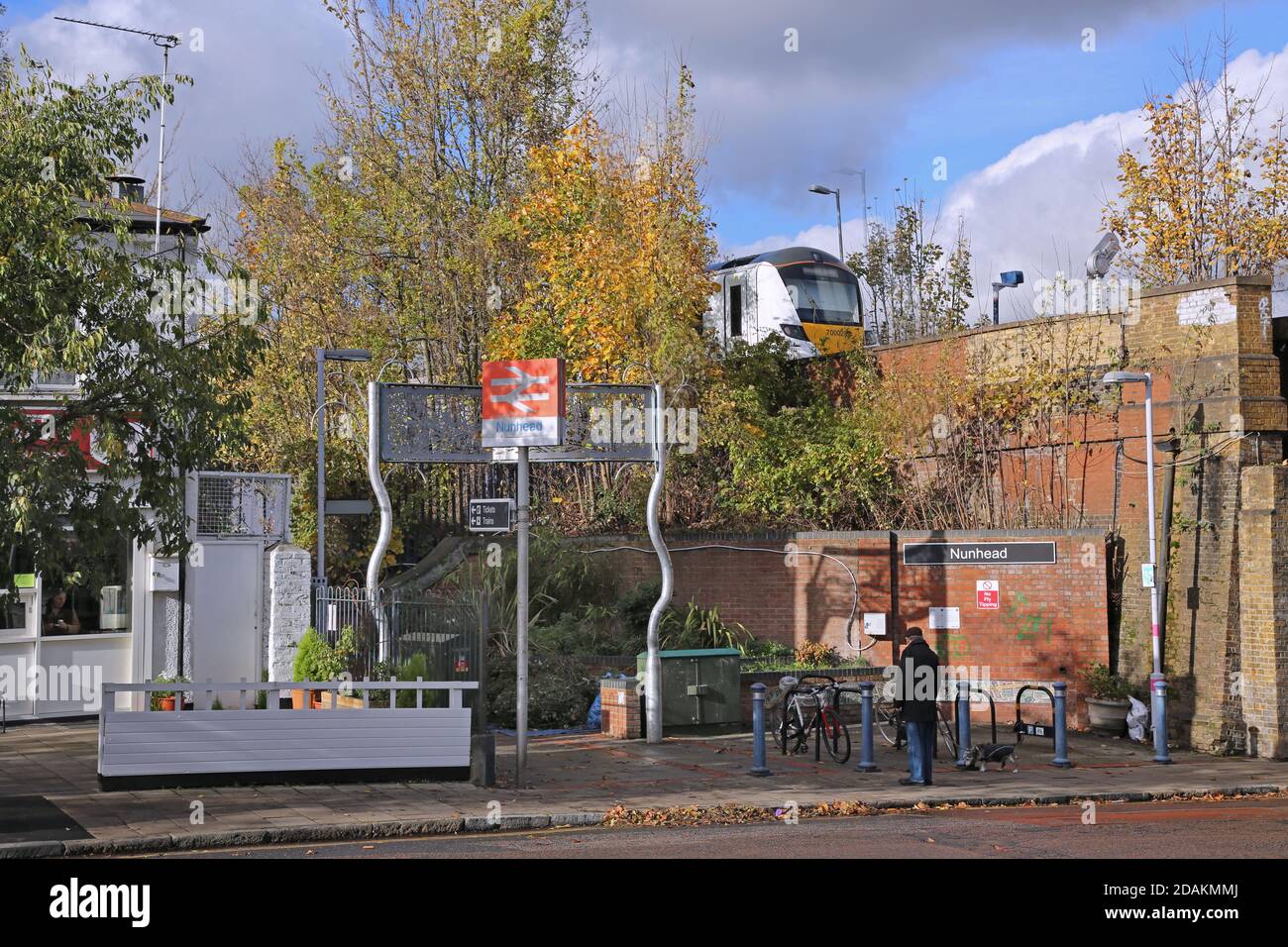 Railway station parking sign hi-res stock photography and images - Alamy