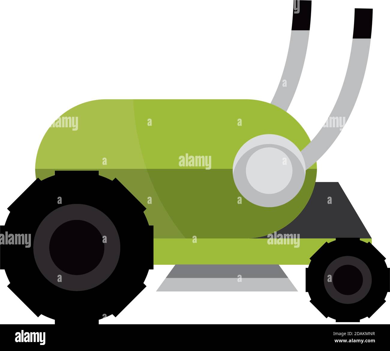 mower grass garden machine icon isolated on white background vector ...