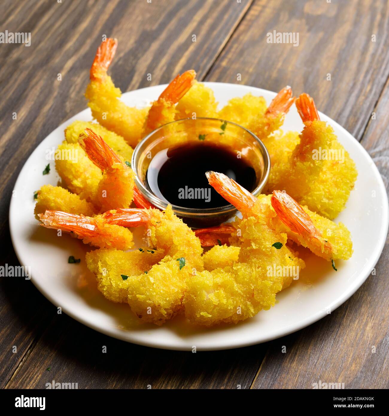 Breaded king prawns hi-res stock photography and images - Alamy
