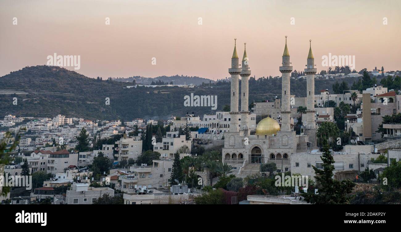 Abu Ghosh, Israel - November 13th, 2020: The Kadirov mosque, in the ...