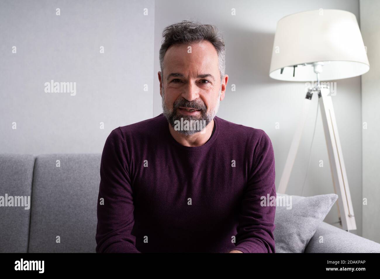 Portrait man in video hi-res stock photography and images - Alamy