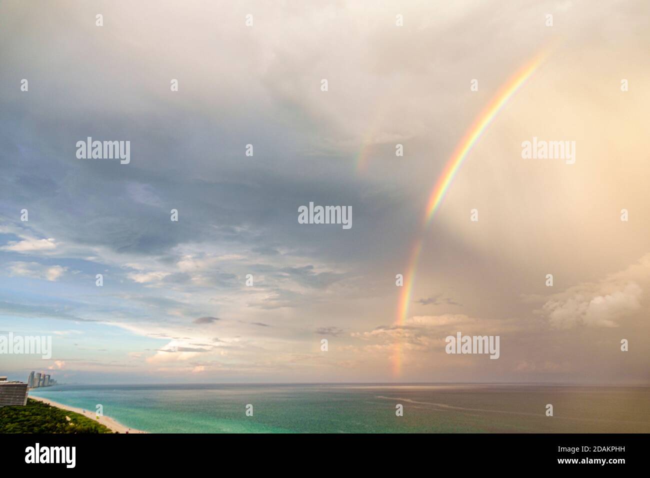 Usa florida miami beach rainbow hi-res stock photography and images - Alamy