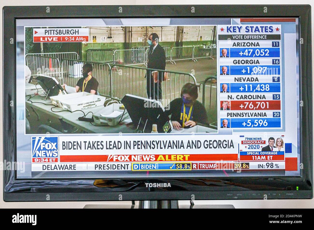 Georgia vote count 2020 hi-res stock photography and images - Alamy