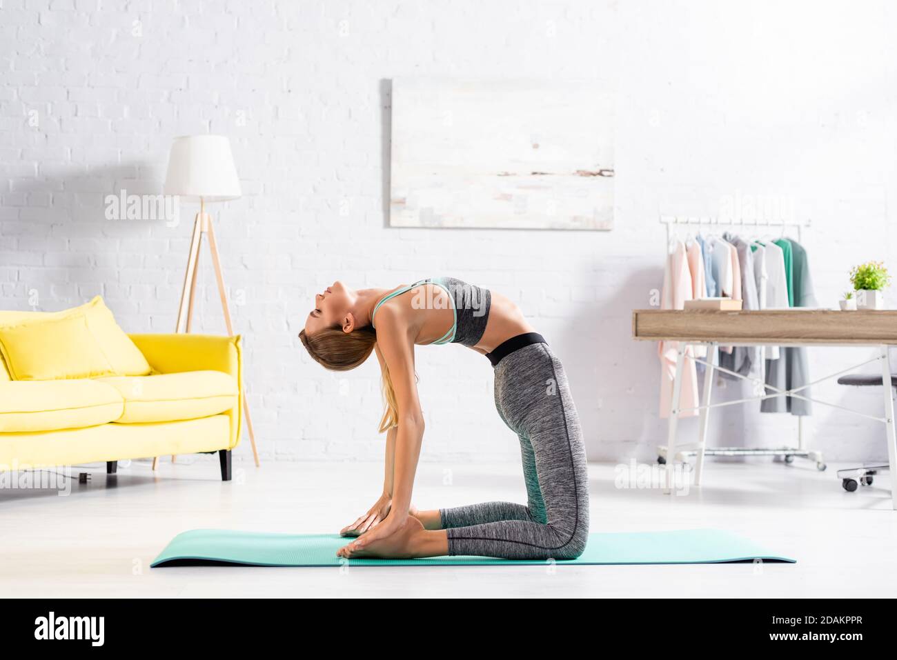 Bending back hi-res stock photography and images - Alamy