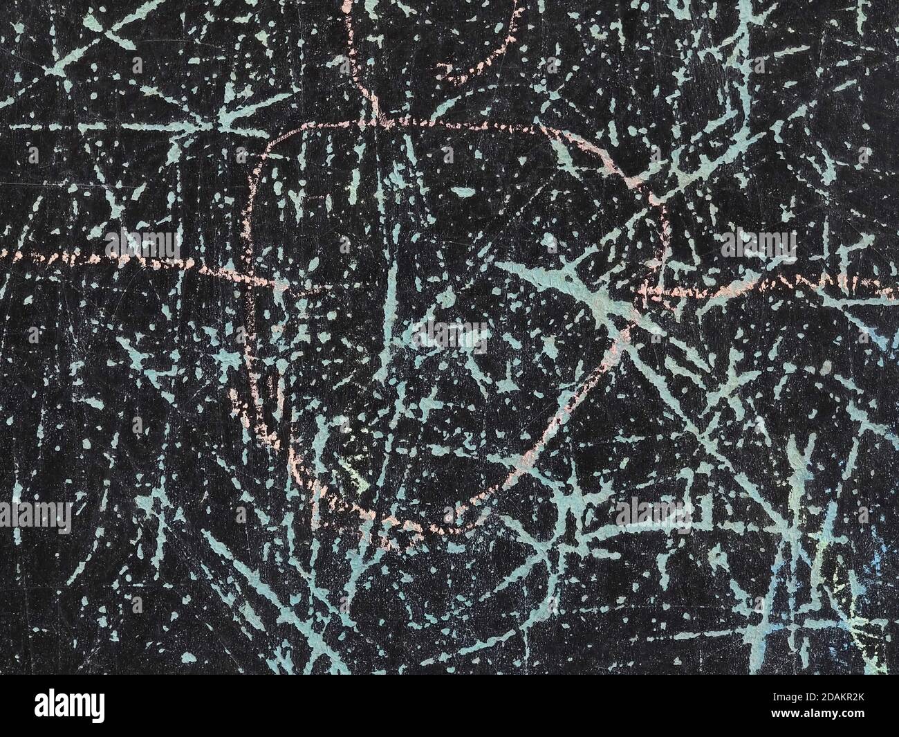 Painted with colored chalk school Board background Stock Photo - Alamy
