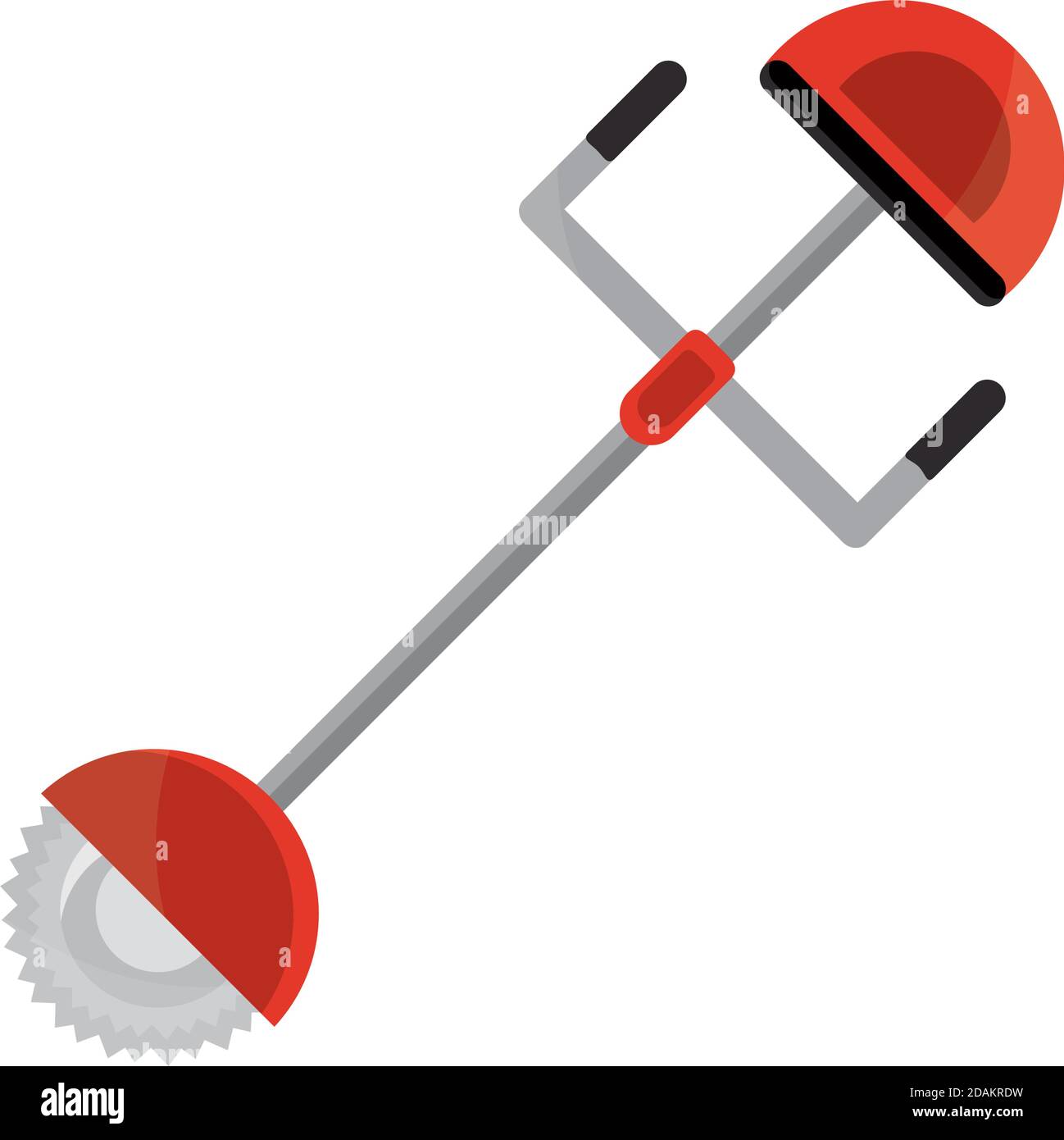lawn care and mowing machine isolated on white background vector ...
