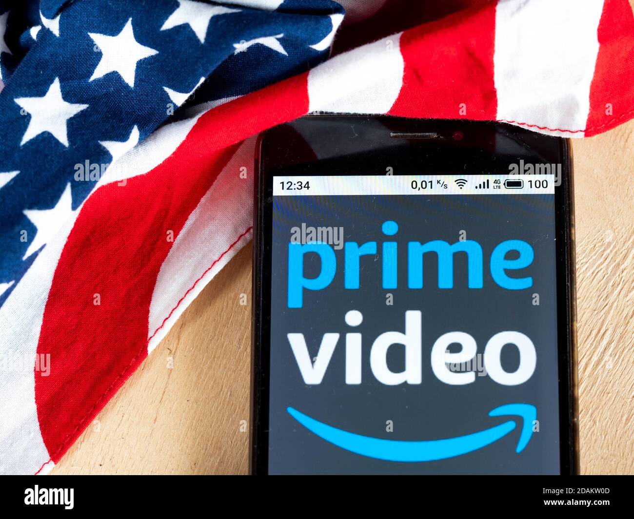 Amazon prime video logo hi-res stock photography and images - Alamy