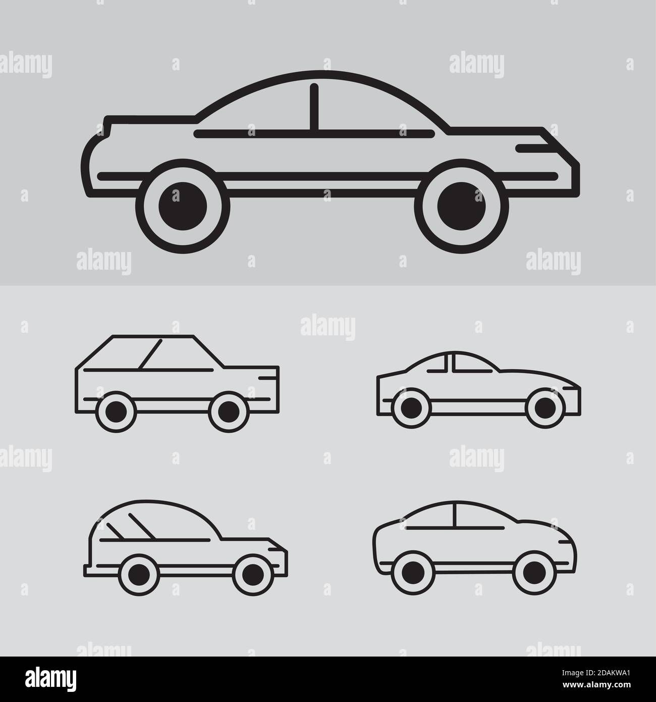 Car Outline Side Clip Art