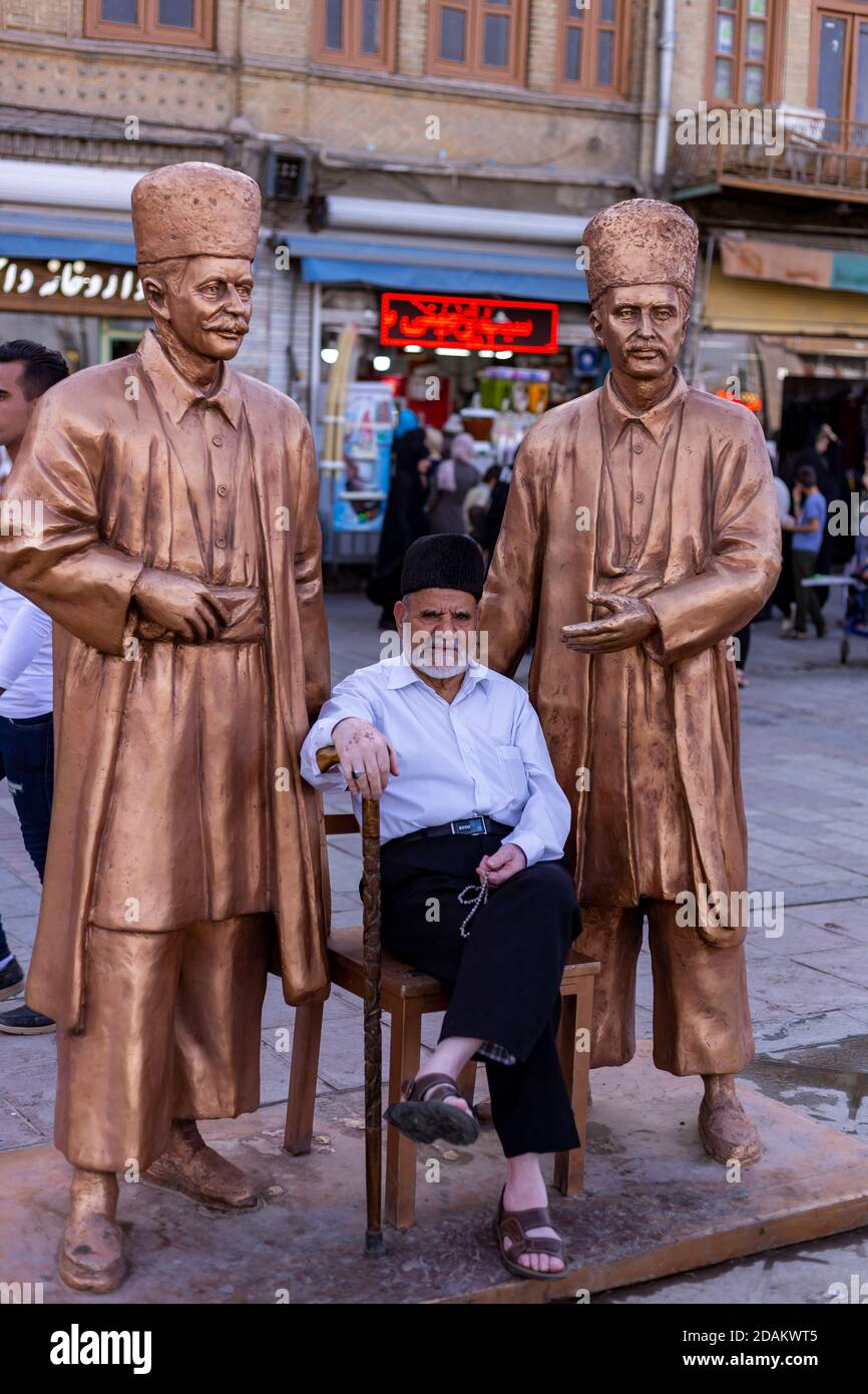 old man of Iran Hamedan Stock Photo - Alamy