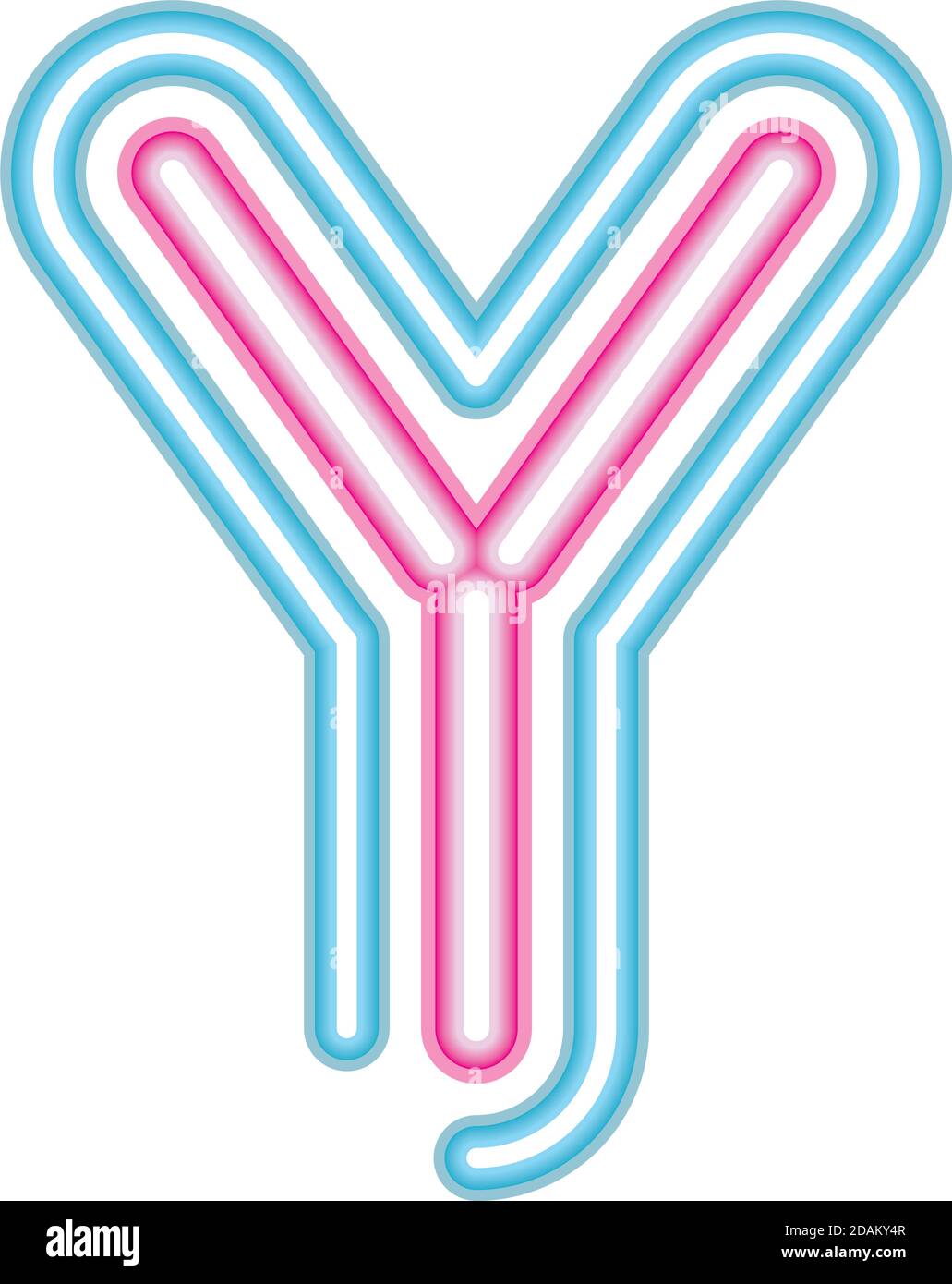 The Letter Y In Pink