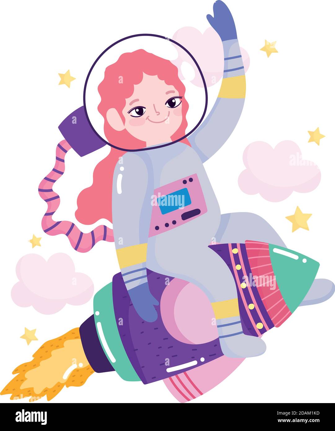 Astronaut visor Stock Vector Images - Alamy