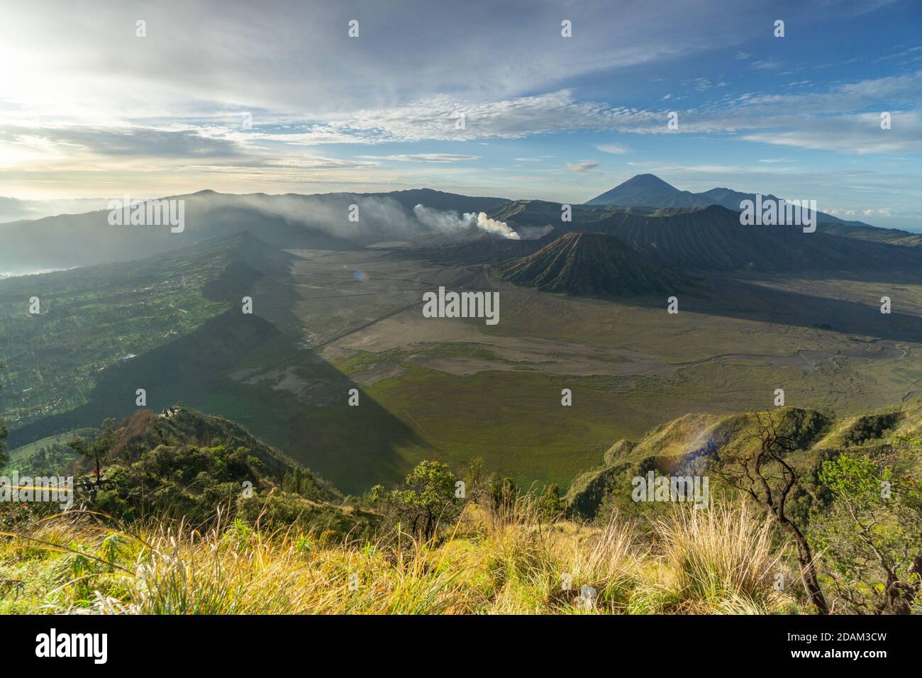 bromo mountain in malang indonesia Stock Photo - Alamy