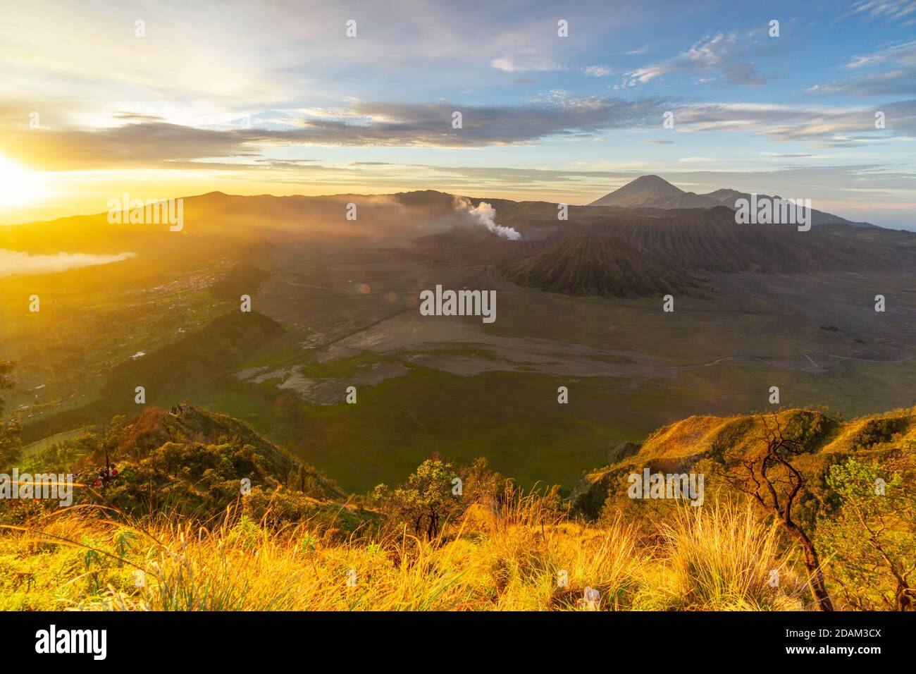 bromo mountain in malang indonesia Stock Photo - Alamy