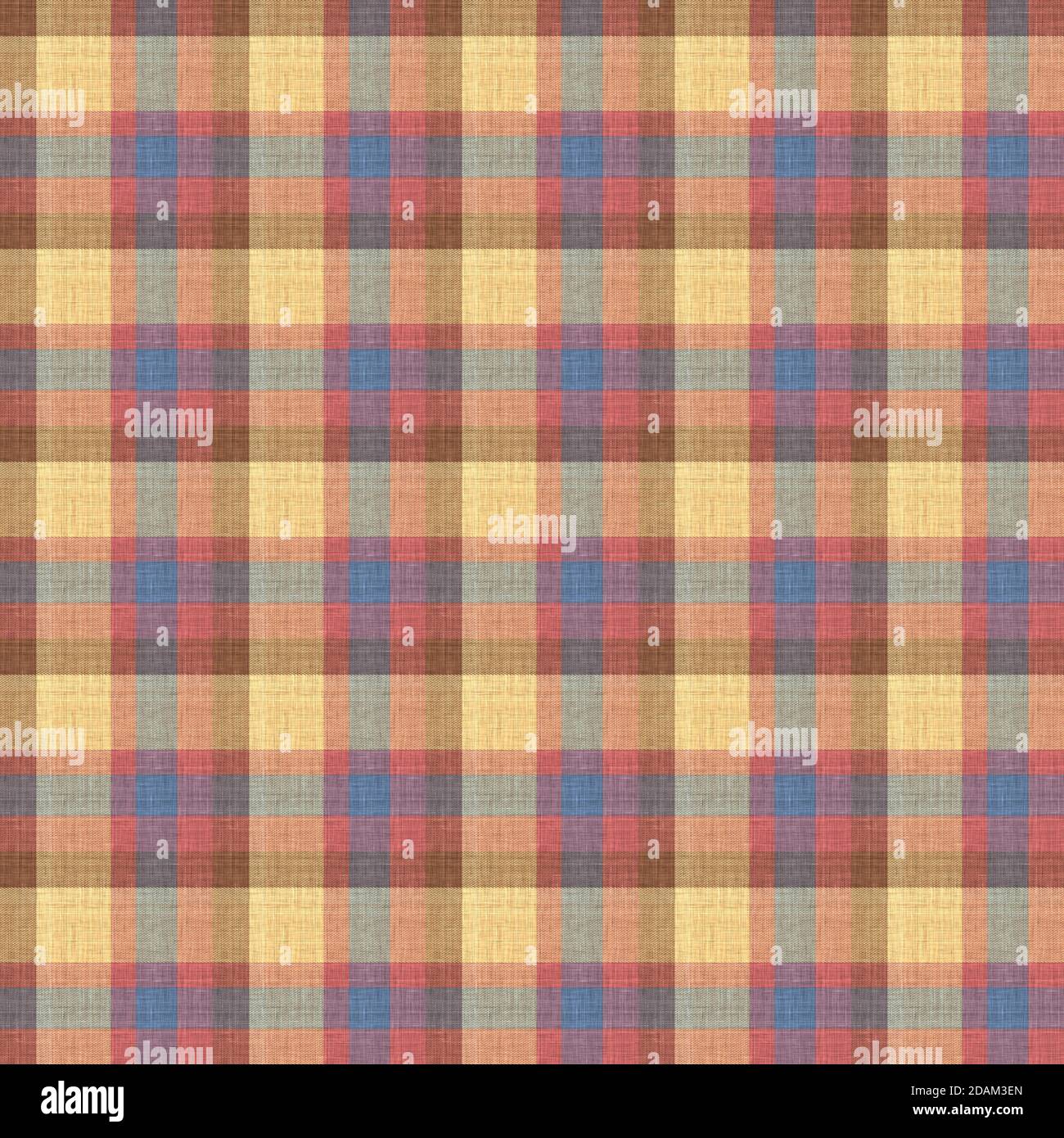 Knit wool plaid background pattern. Traditional warm checkered handmade ...
