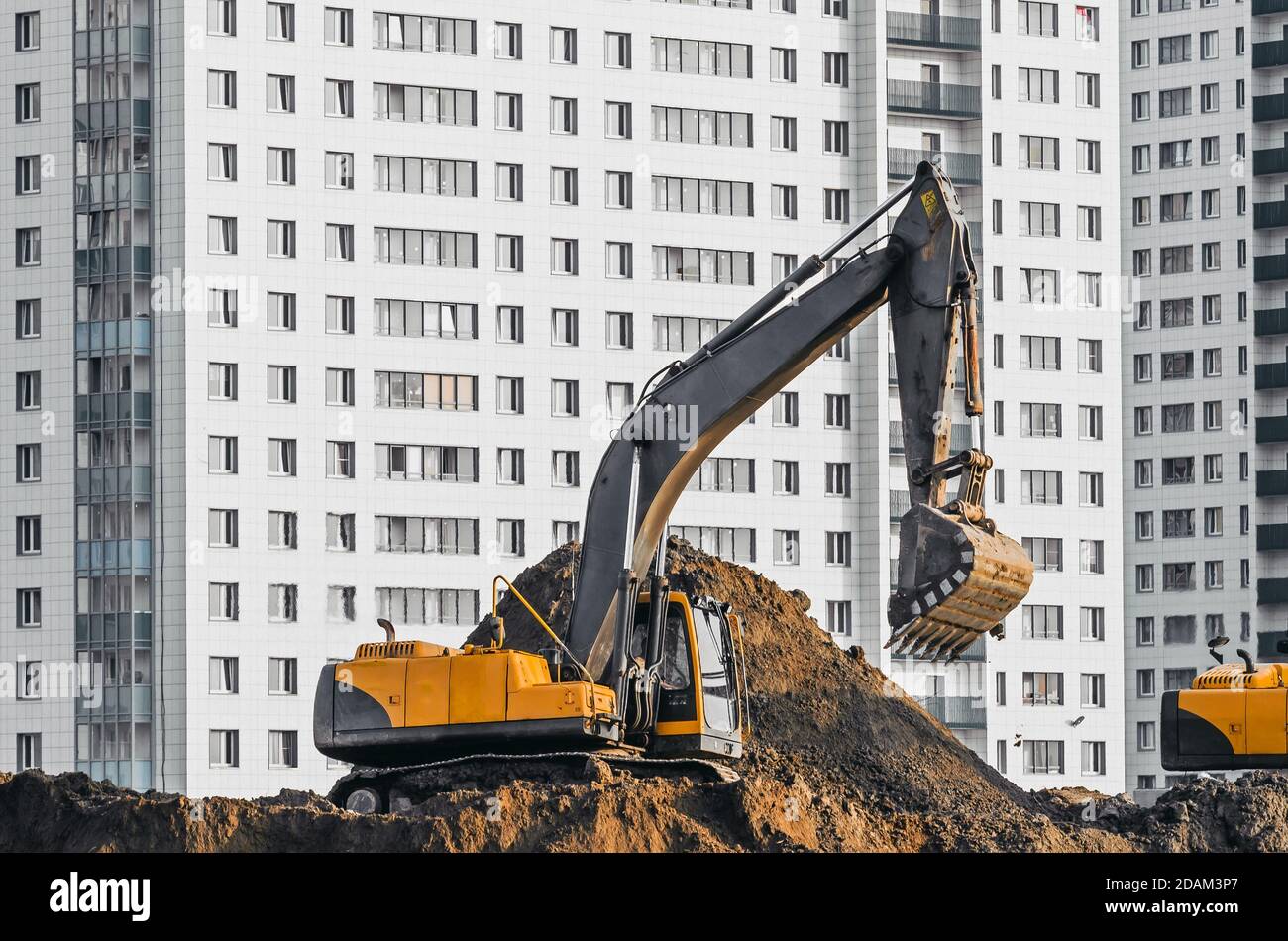 Multi bucket excavator hi-res stock photography and images - Alamy