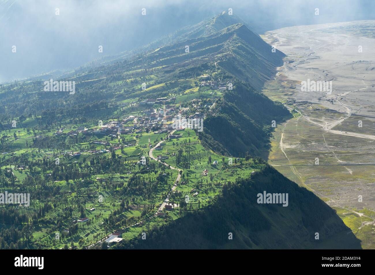 bromo mountain in malang indonesia Stock Photo - Alamy