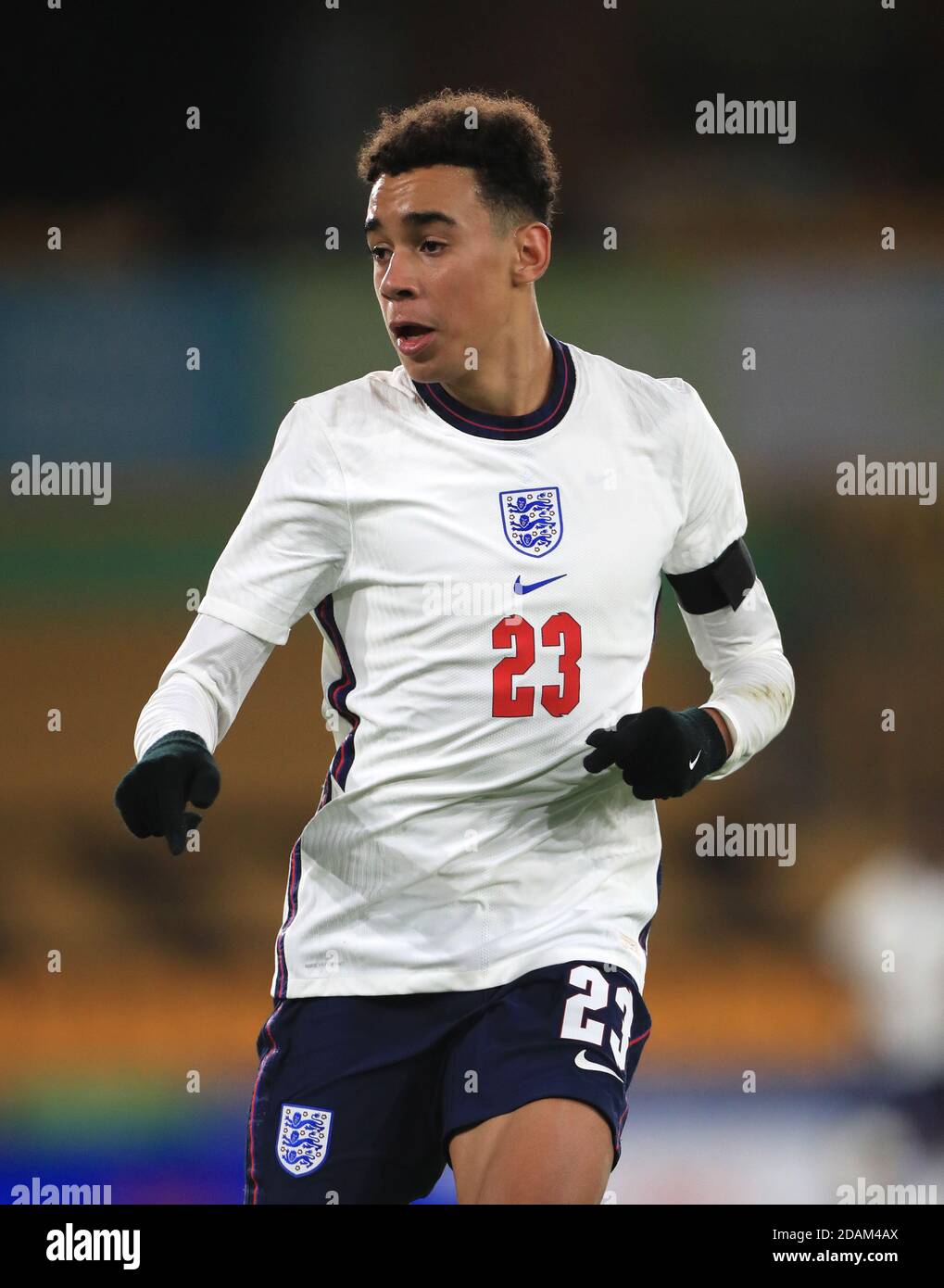 England's Jamal Musiala during the UEFA Euro 2021 Under-21 Qualifying ...