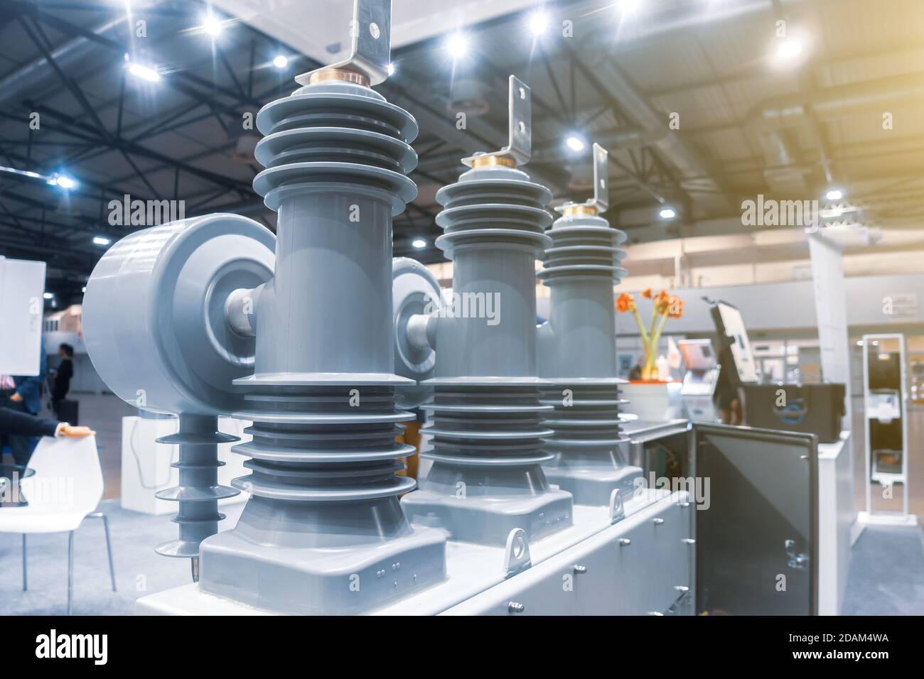 Column switches for input switchgear. Power electrical disconnect Stock ...