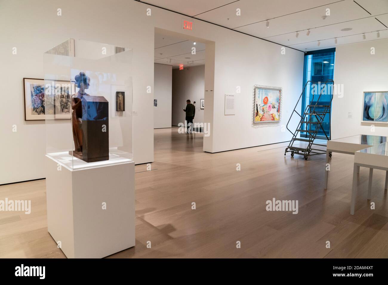 New York, NY - November 13, 2020: Installation view of a gallery during ...