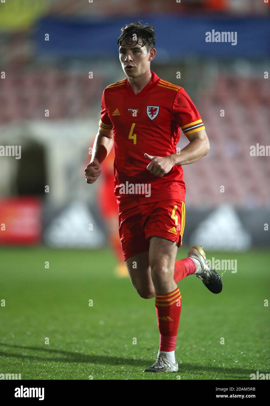 Wales' Terry Taylor during the UEFA Euro 2021 Under-21 Qualifying Group ...