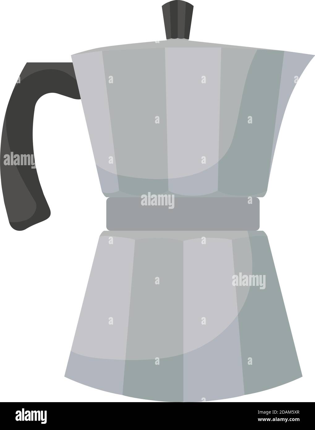 Making coffee process on Cut Out Stock Images & Pictures - Alamy