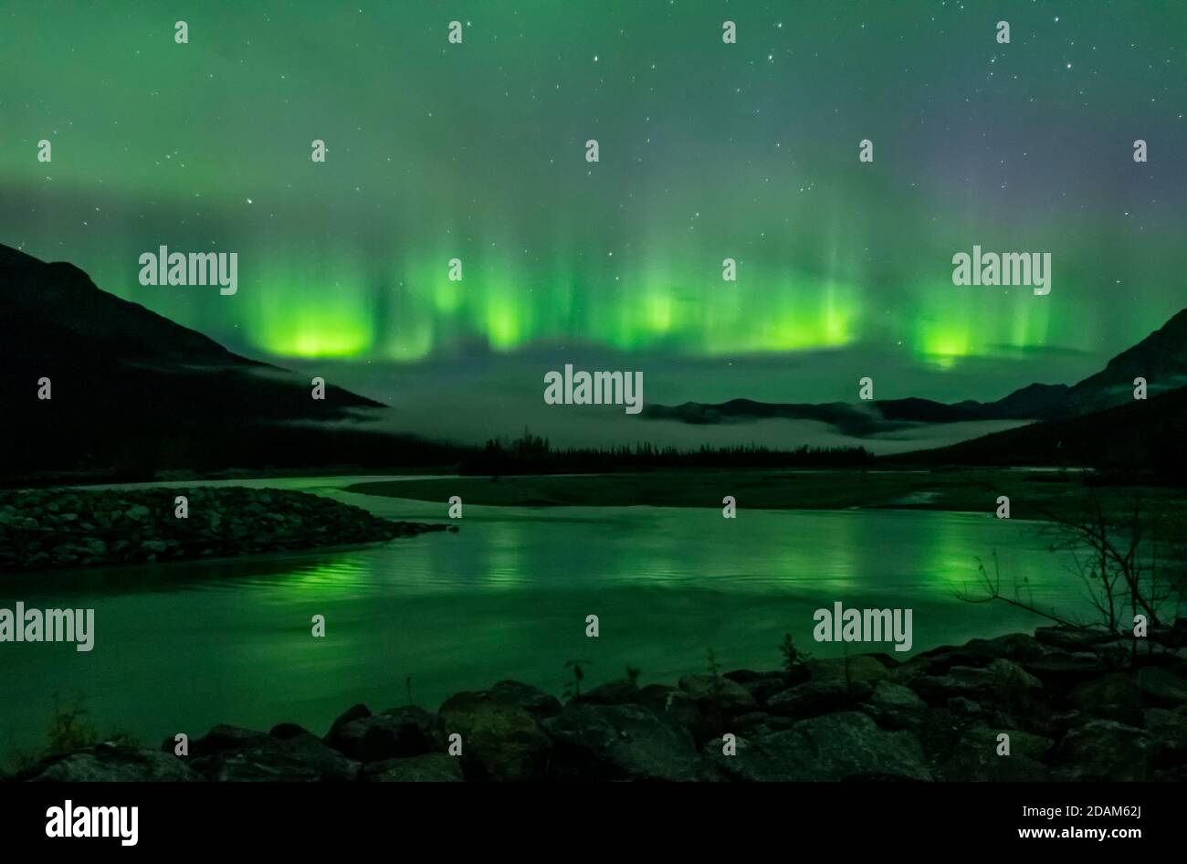 Northern Lights, Aurora Borealis, Arctic Alaska Stock Photo - Alamy