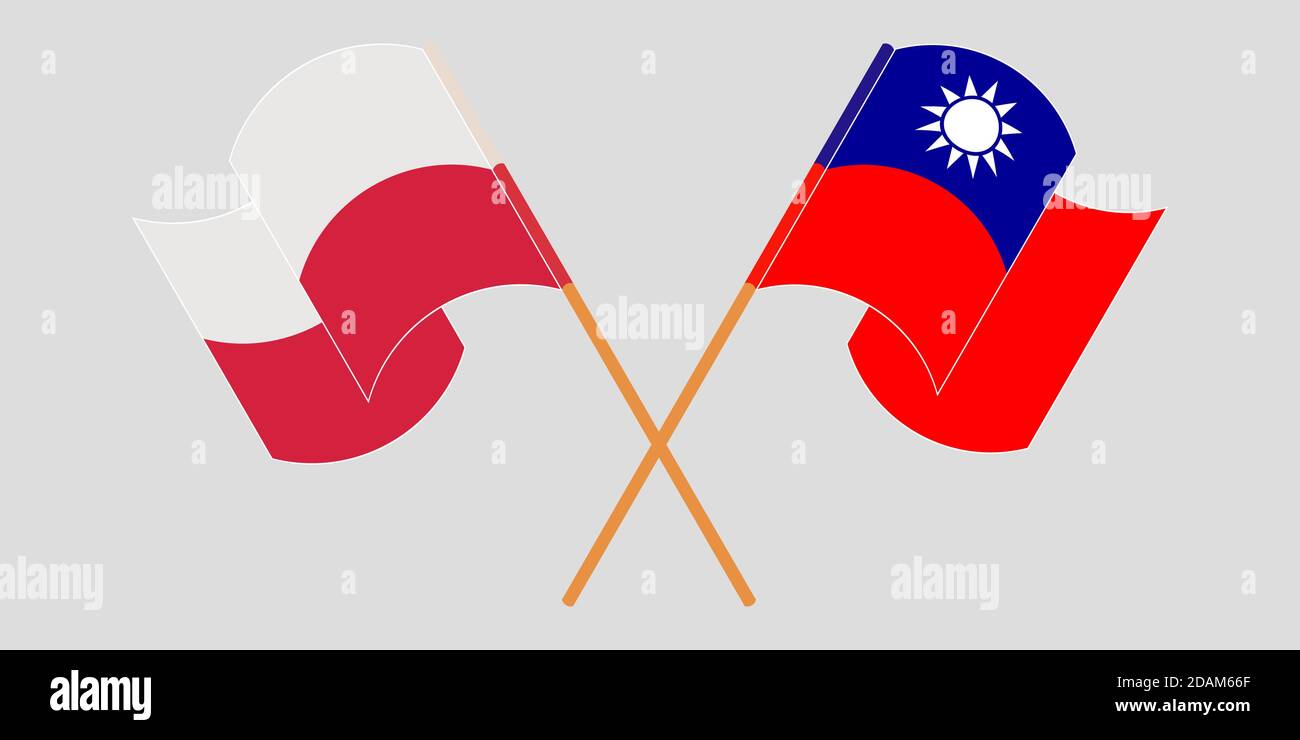 Poland taiwan flag Stock Vector Images - Alamy