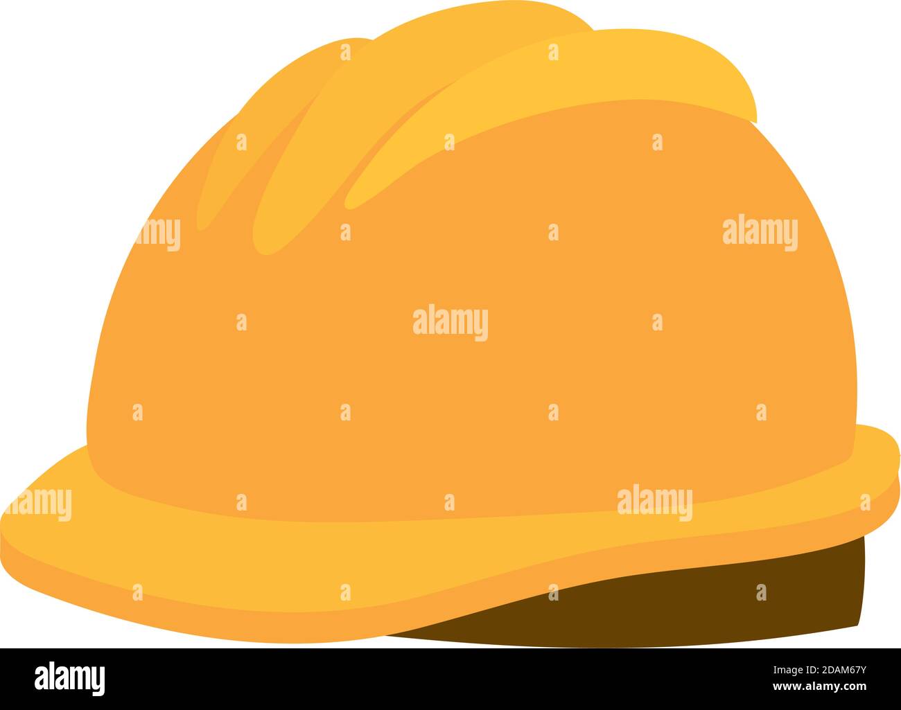 safety helmet on white background Stock Vector Image & Art - Alamy