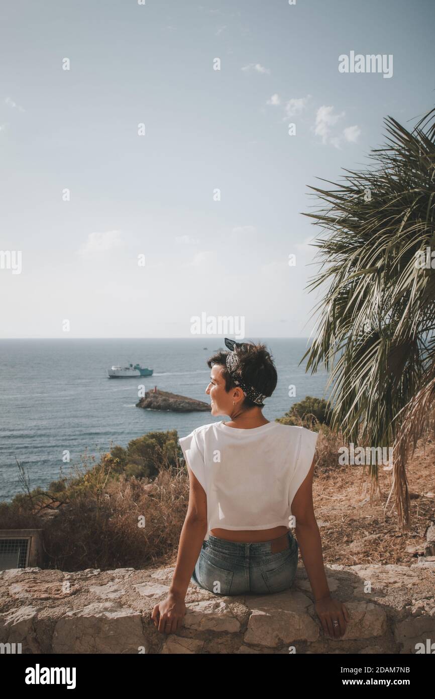 Looking Over A Cliff