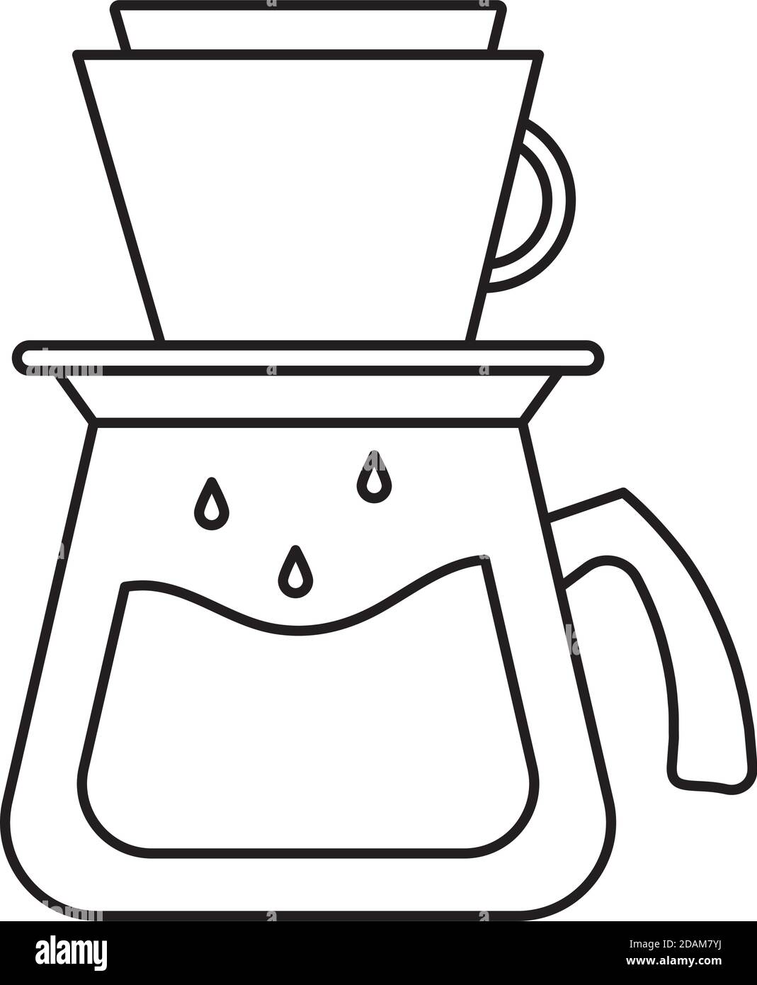 Drip pour Stock Vector Images - Alamy