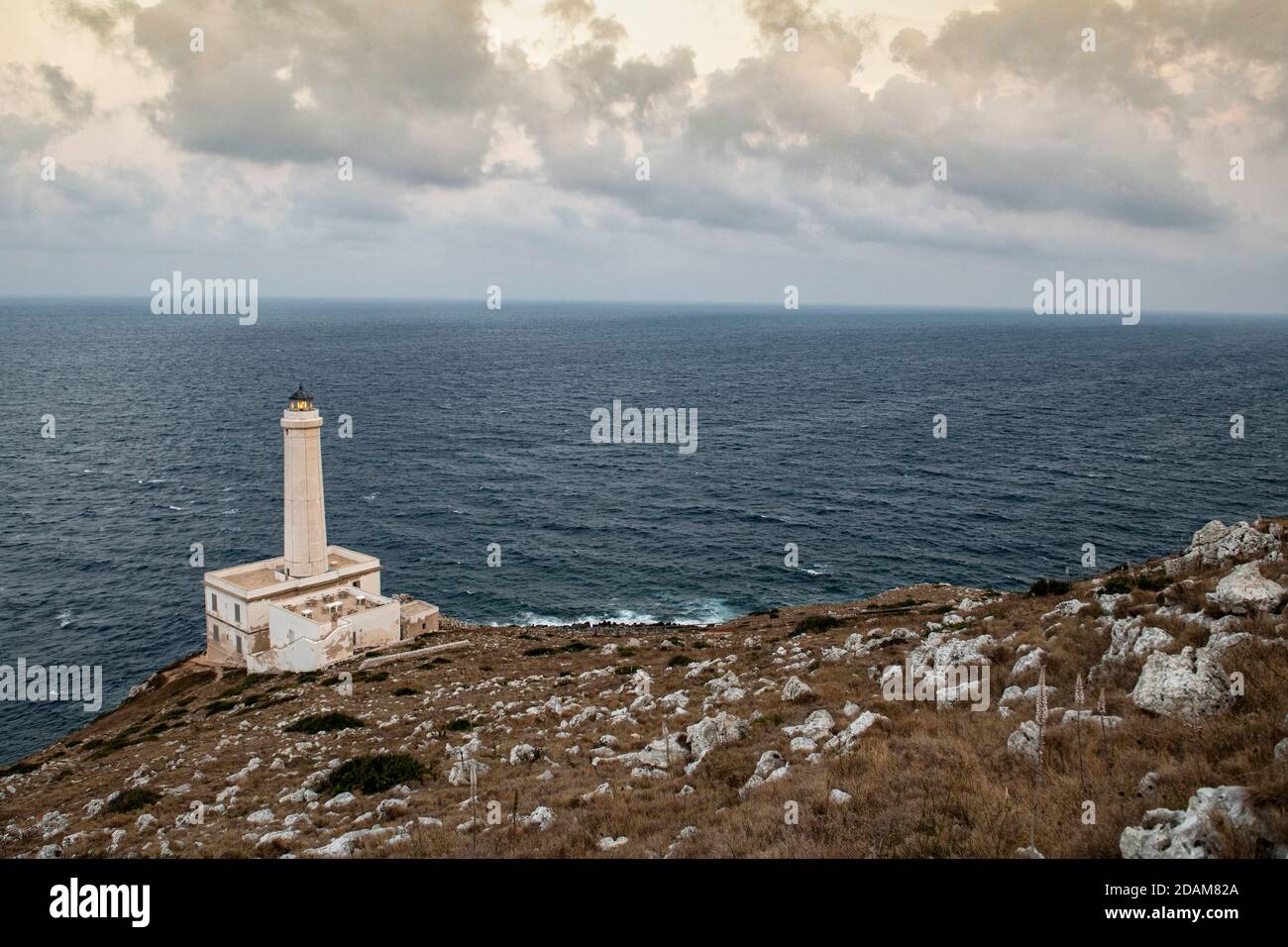 Punta Palascìa lighthouse, Capo d'Otranto, Otranto, Salento, Lecce ...