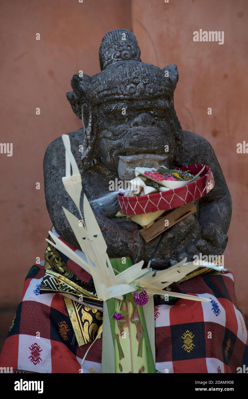 Door Guardian, Or Dvarapala, Protecting Balinese Hindu Temple, near ...