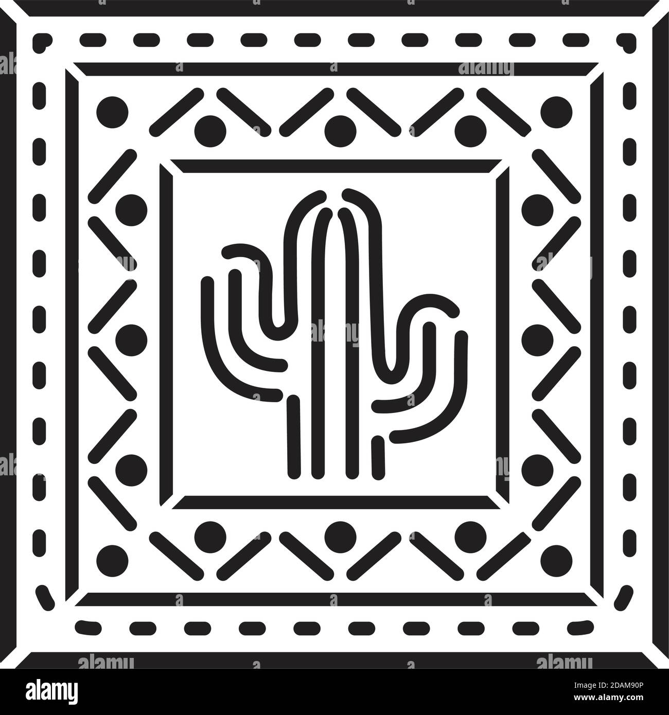 Cactus shapes Stock Vector Images - Alamy