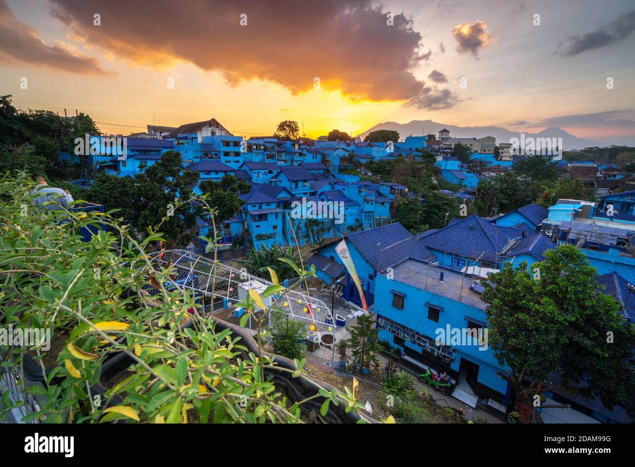 Kampung biru malang indonesia hi-res stock photography and images - Alamy