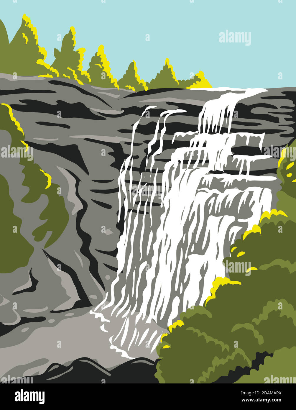 Cleveland nature Stock Vector Images - Alamy