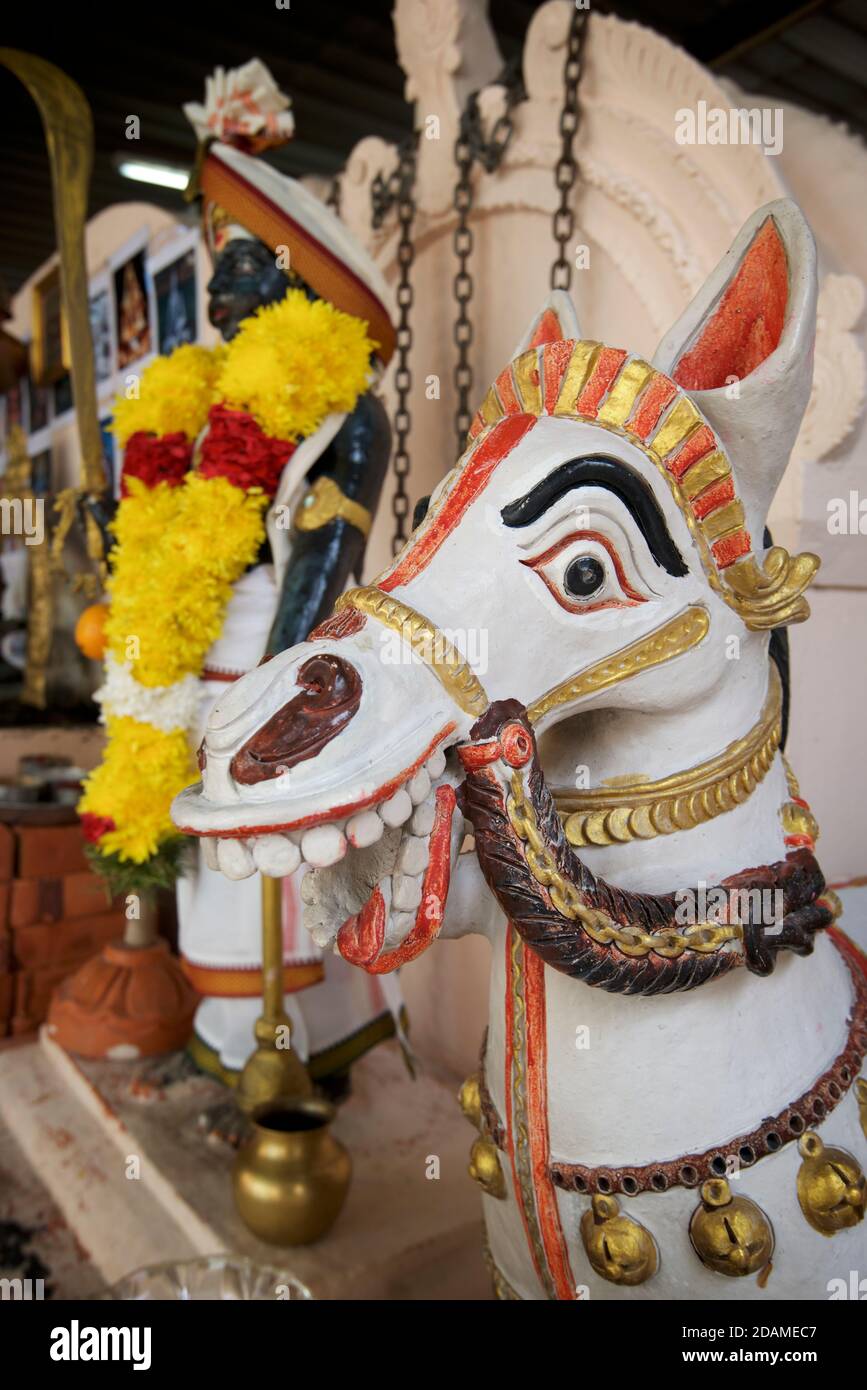Shivan Temple. Indian temple in little India, Brickfields, Kuala Lumpur ...