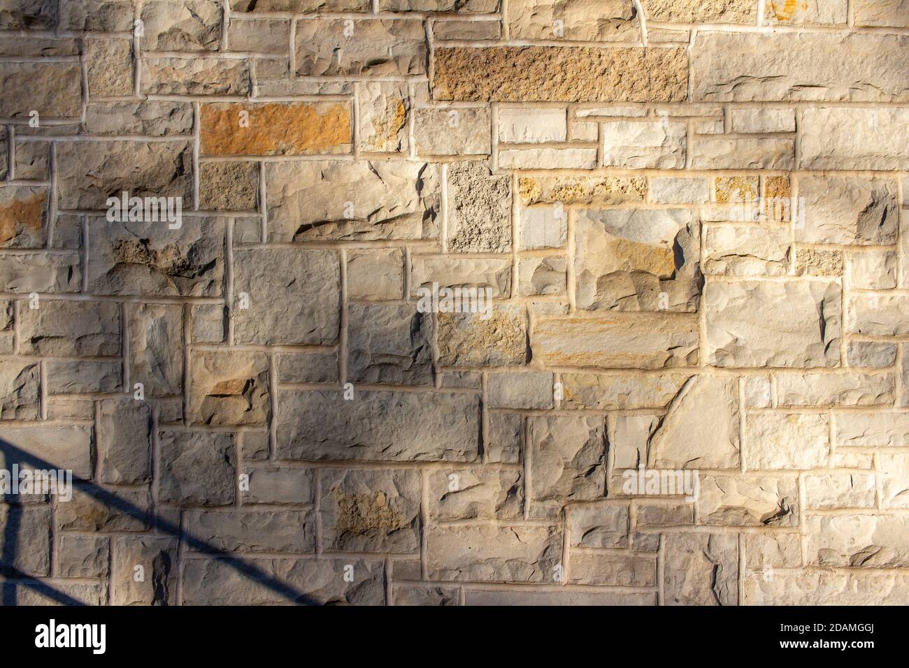 Full frame texture background of a modern beige brown natural stone ...