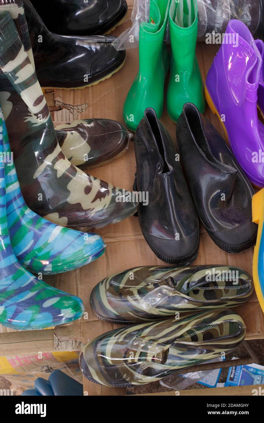 Plastic shoes hi-res stock photography and images - Alamy