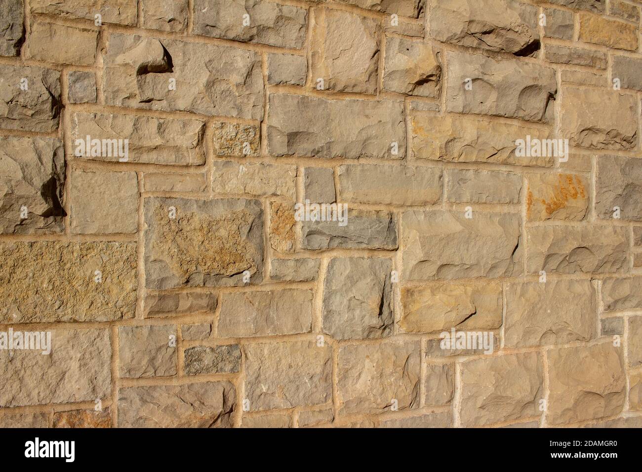 Full frame texture background of a modern beige brown natural stone ...